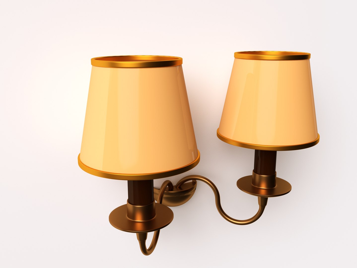 3d Wall Lamp Model