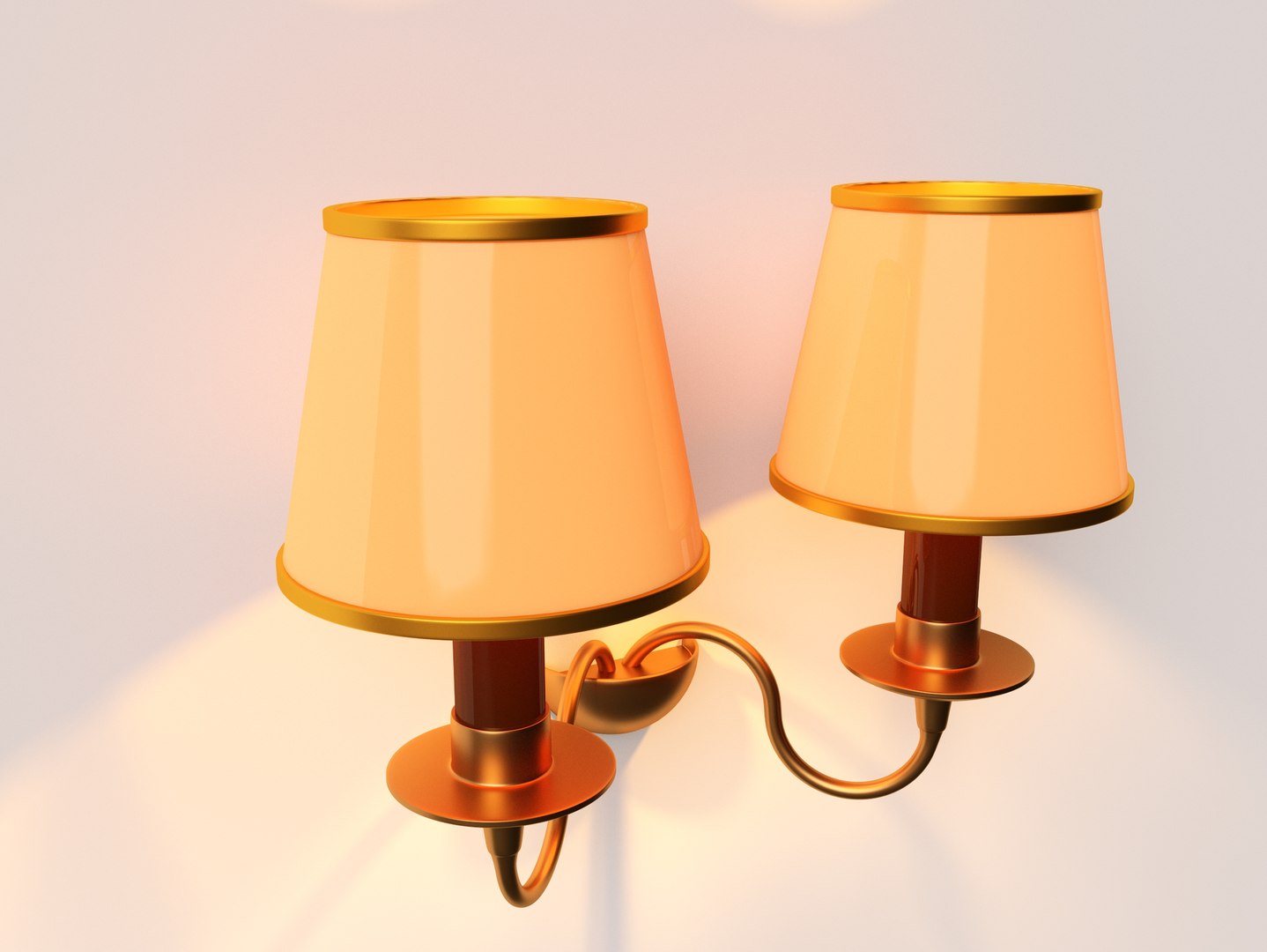 3d Wall Lamp Model