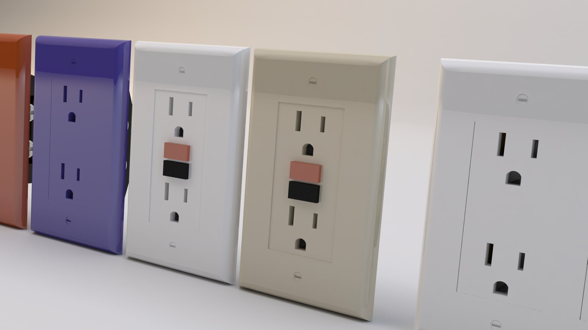 3D Model Rocker Switches - TurboSquid 1309865