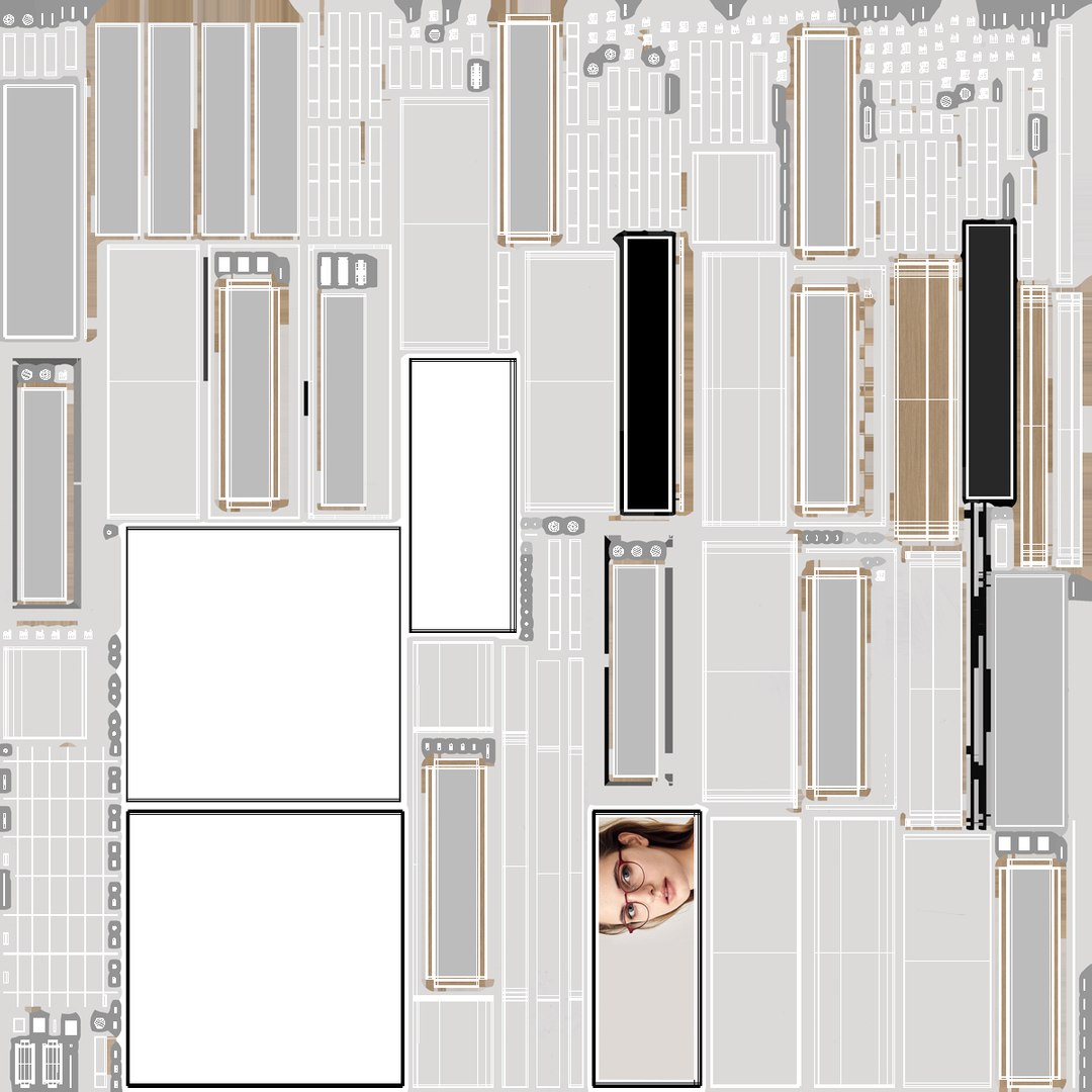 3D Wood Glasses Display Stand Type - TurboSquid 2020872