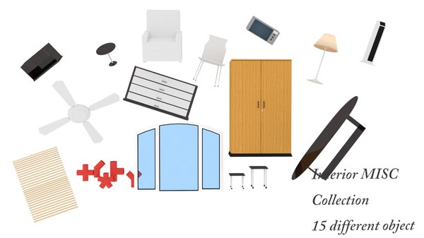 3d interior element model