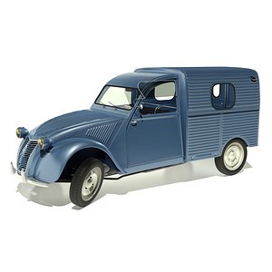 2CV 3D Models for Download | TurboSquid