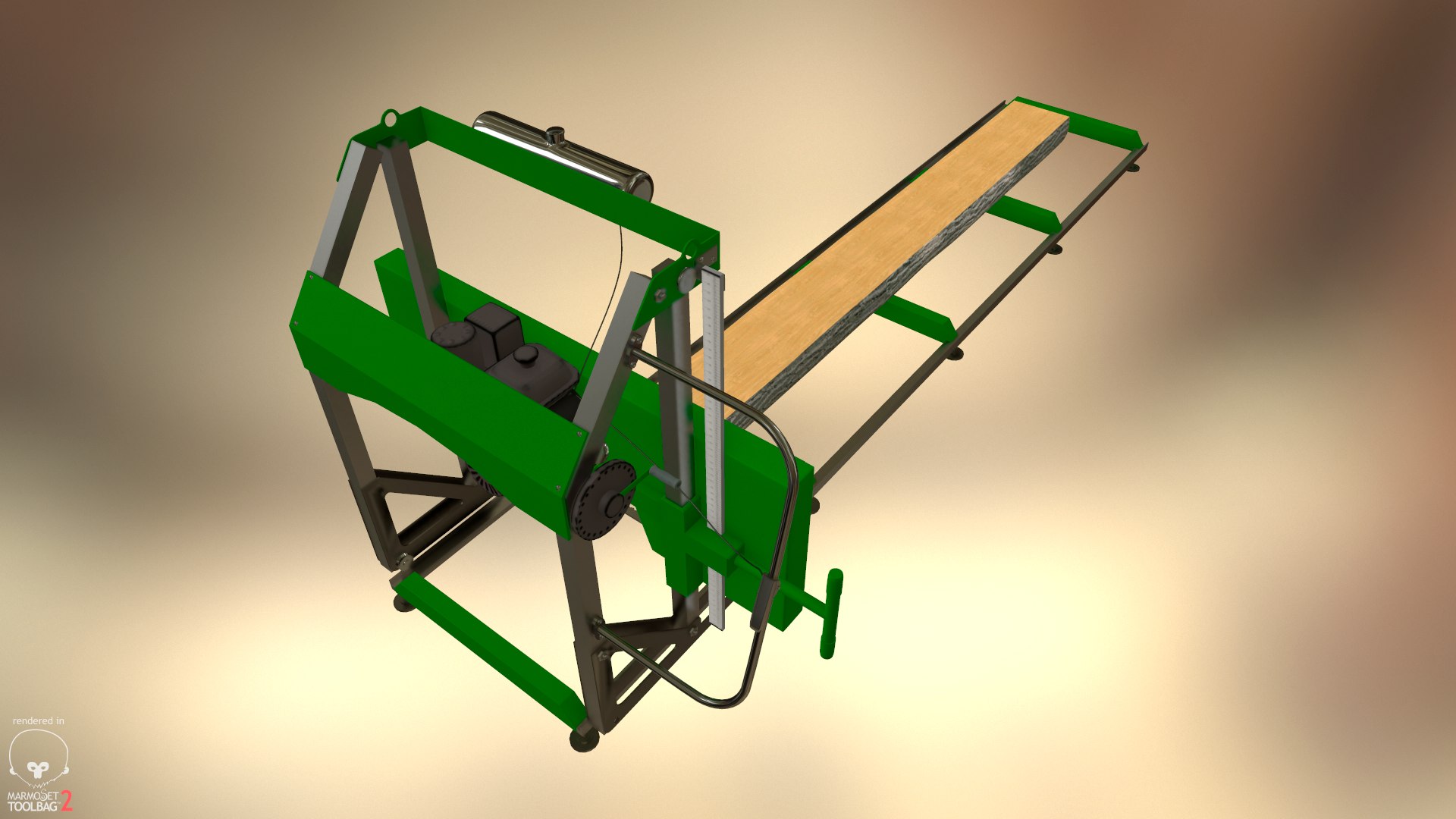 Sawmill Equipment 3D Model - TurboSquid 2066997