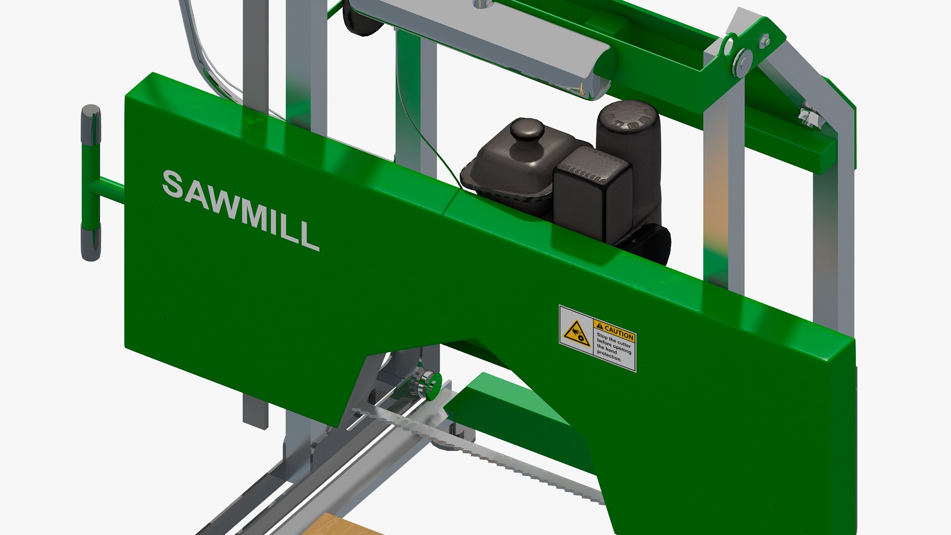 Sawmill Equipment 3D Model - TurboSquid 2066997