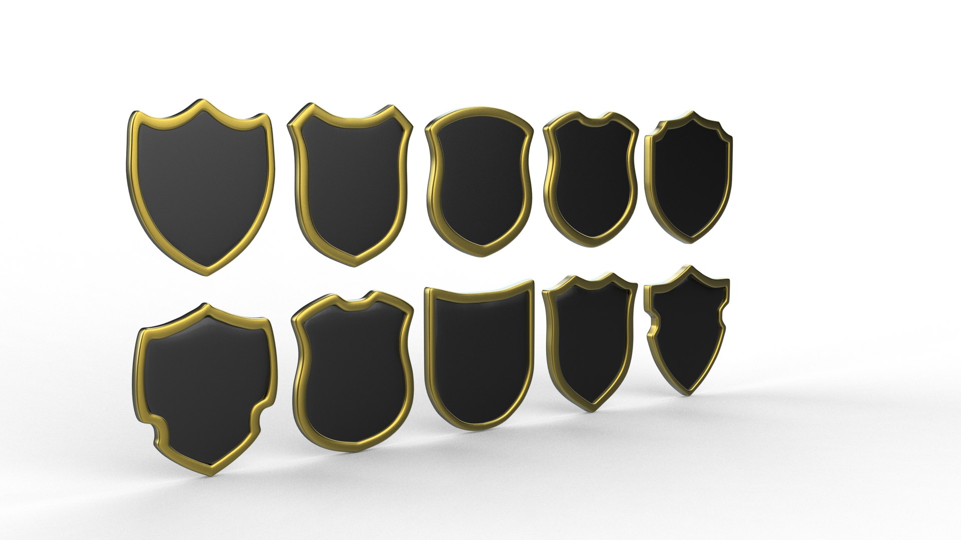 3D Badge Patche 02 3D Model Model - TurboSquid 2404376
