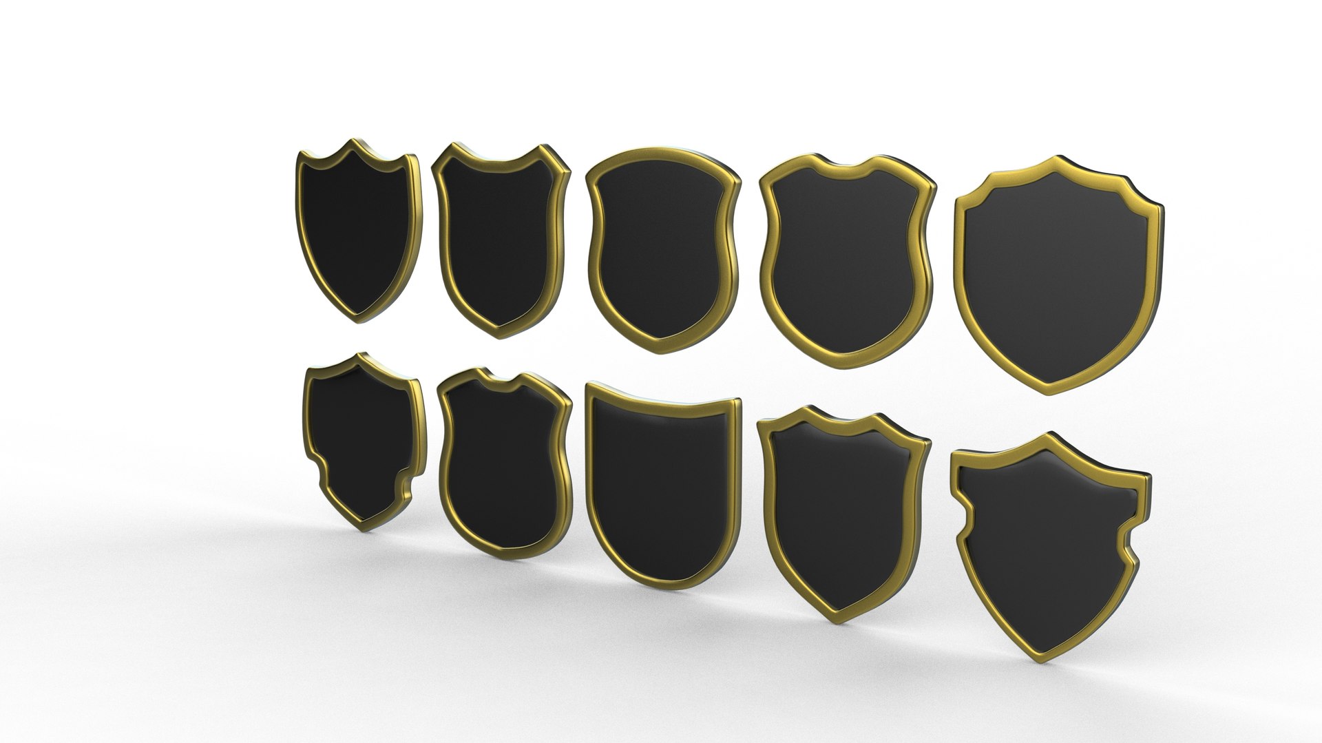 3D Badge Patche 02 3D Model Model - TurboSquid 2404376