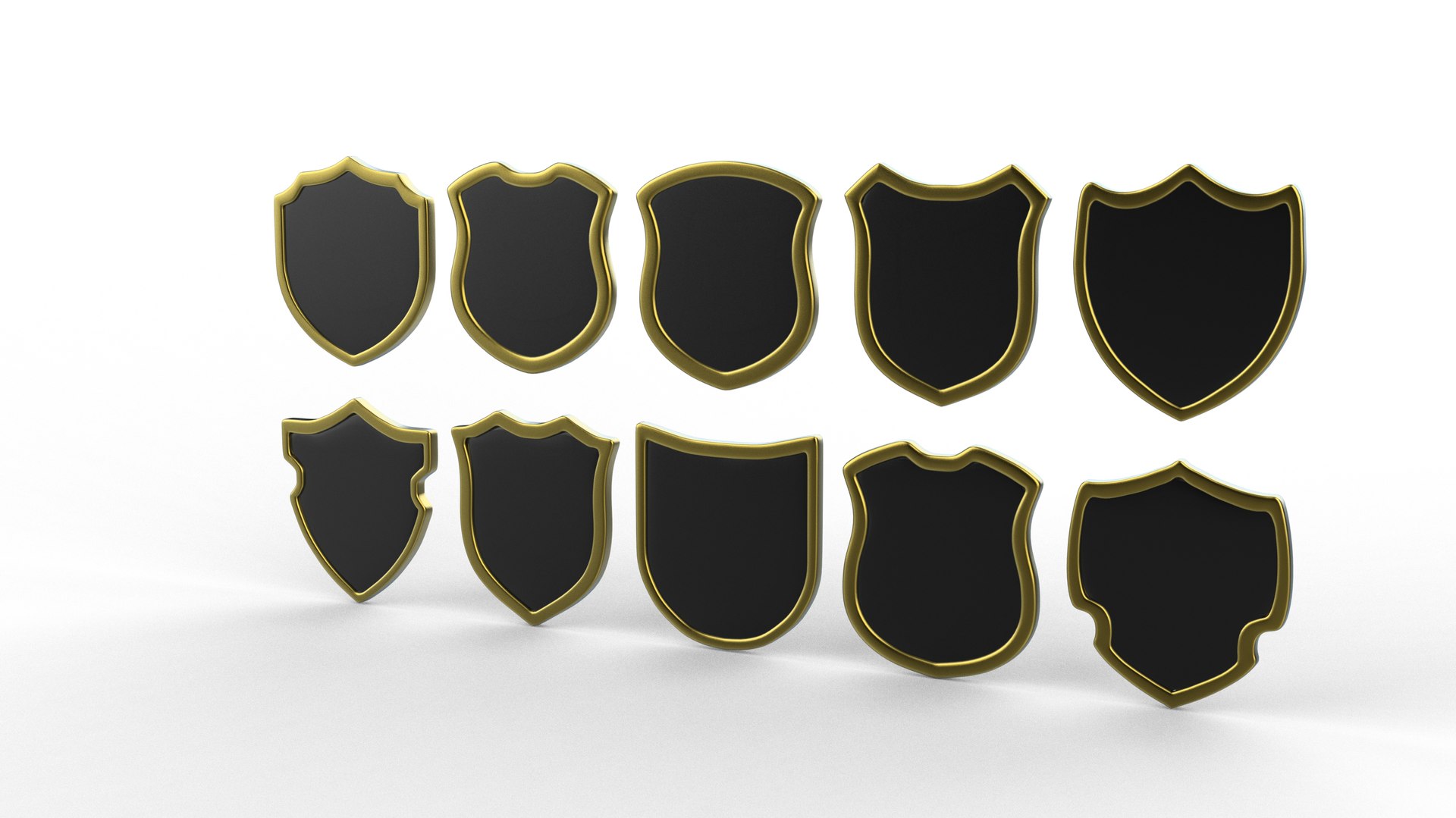 3D Badge Patche 02 3D Model Model - TurboSquid 2404376