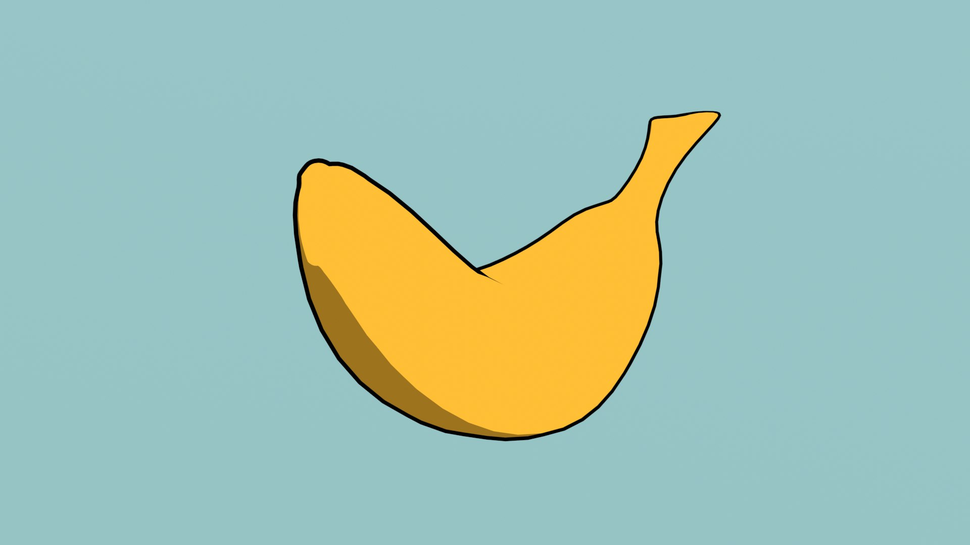 3D Stylized Cartoon Anime Banana 3D Model - TurboSquid 2159994