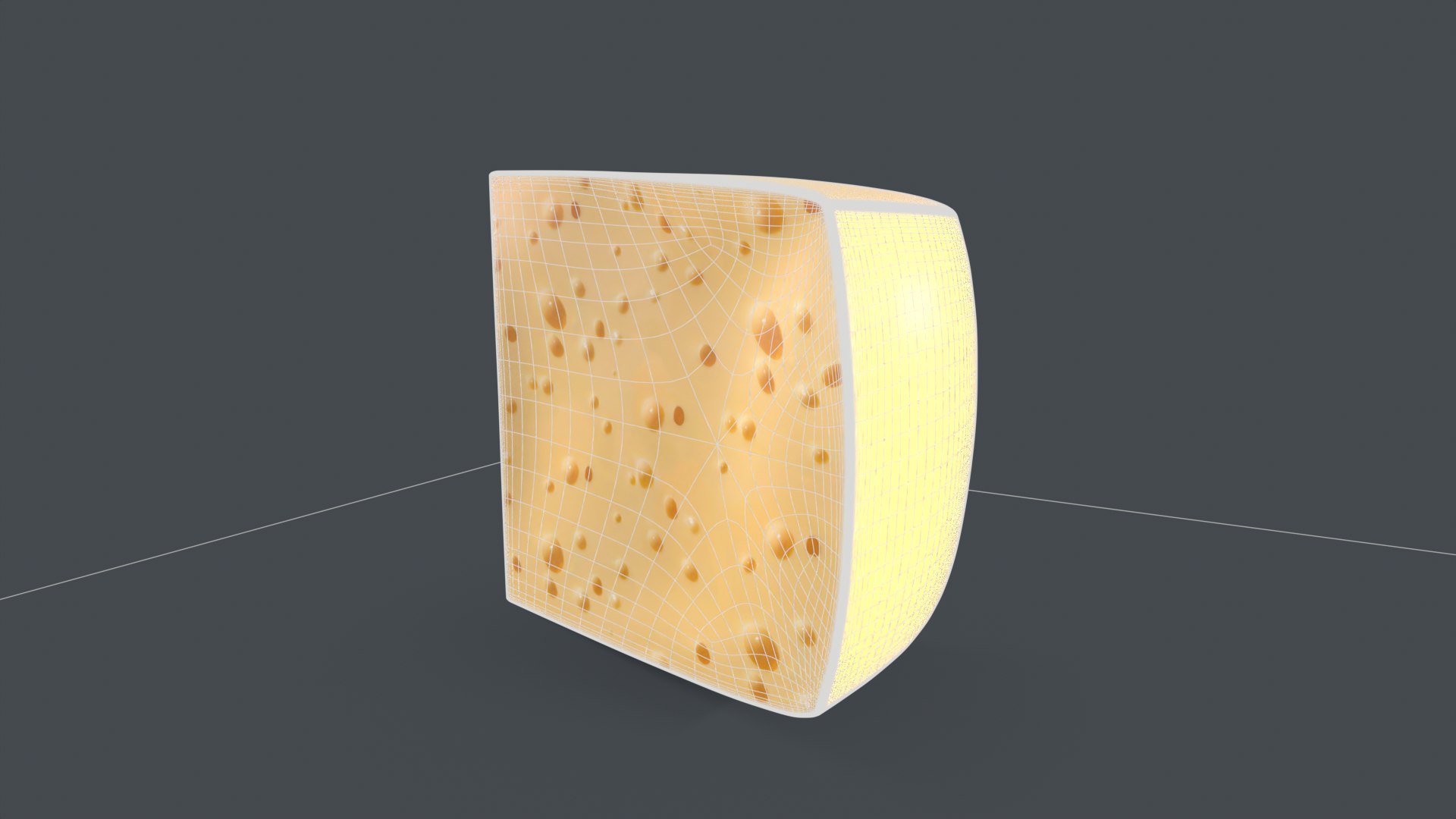Cheese 3D Model - TurboSquid 1997692
