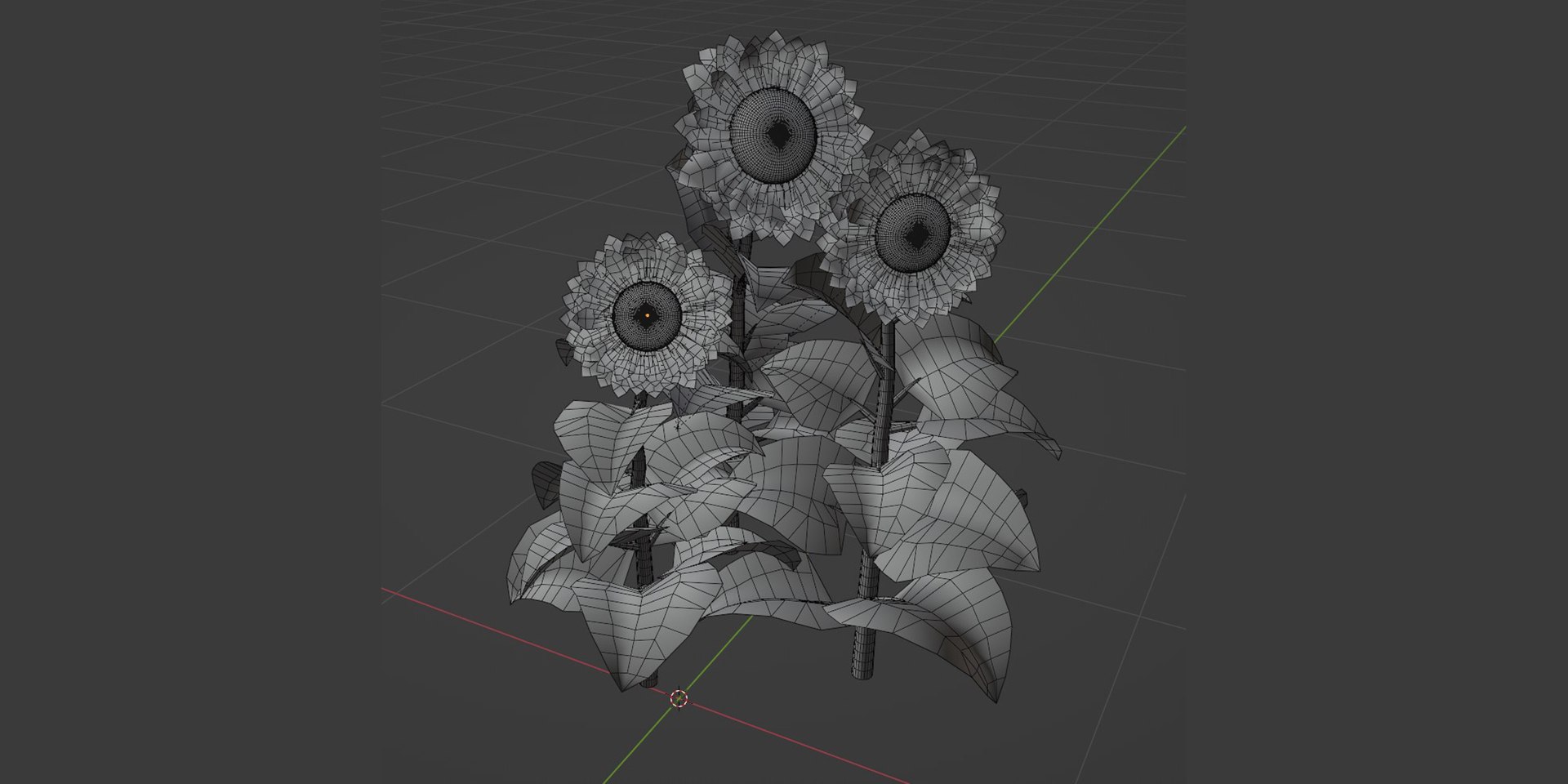 Sunflowers Vol 151-Blender Model - TurboSquid 2150066