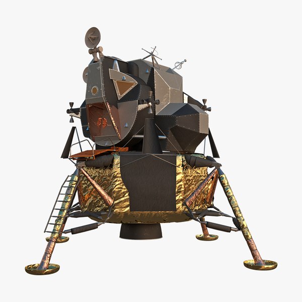 3D lunar module model - TurboSquid 1541829