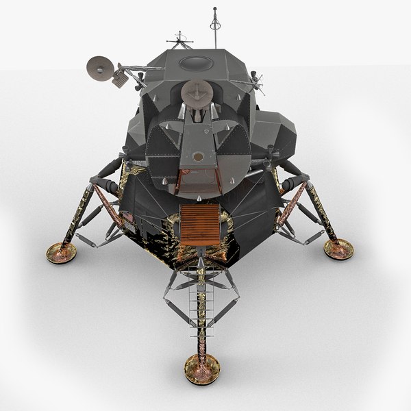 3D lunar module model - TurboSquid 1541829