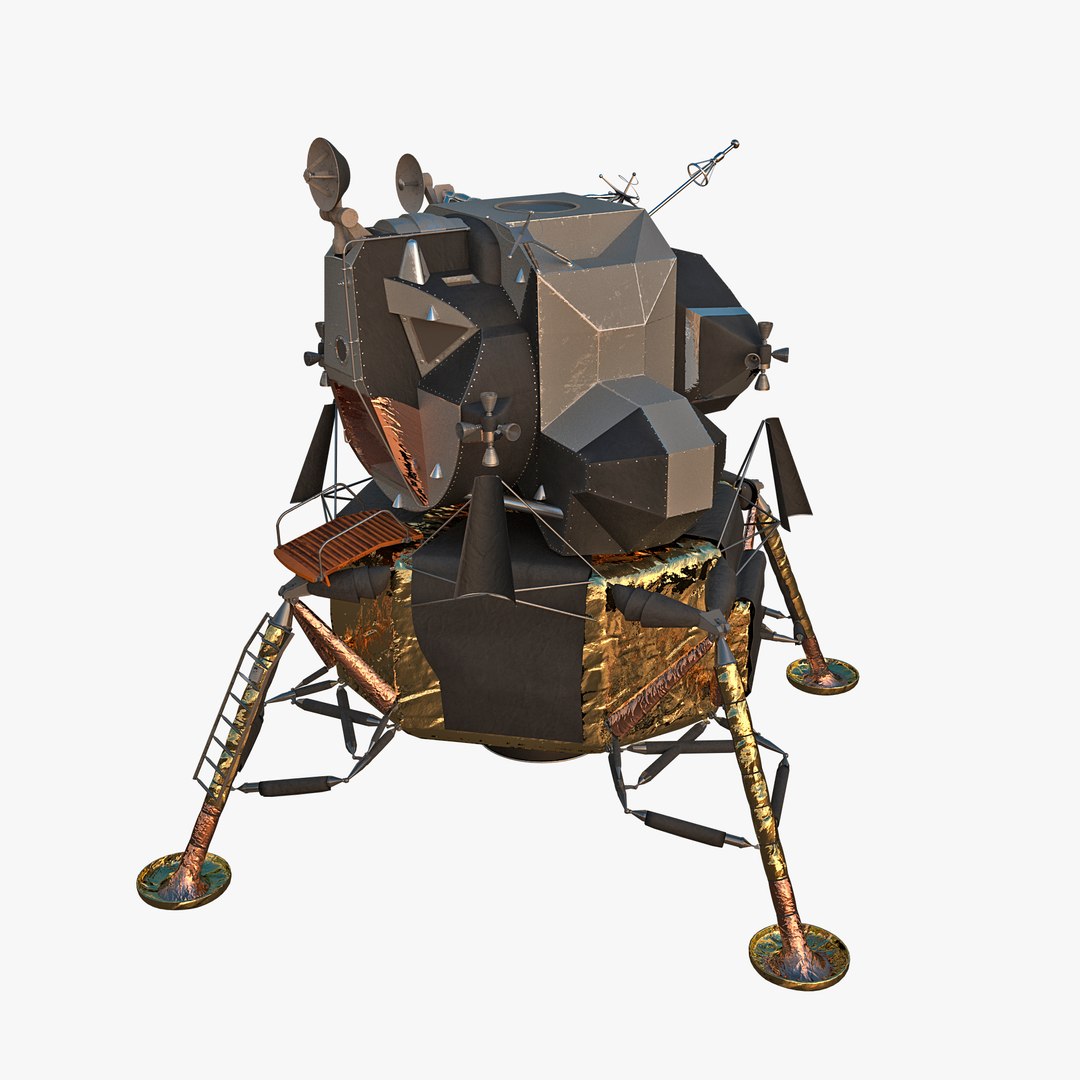 3D Lunar Module Model - TurboSquid 1541829