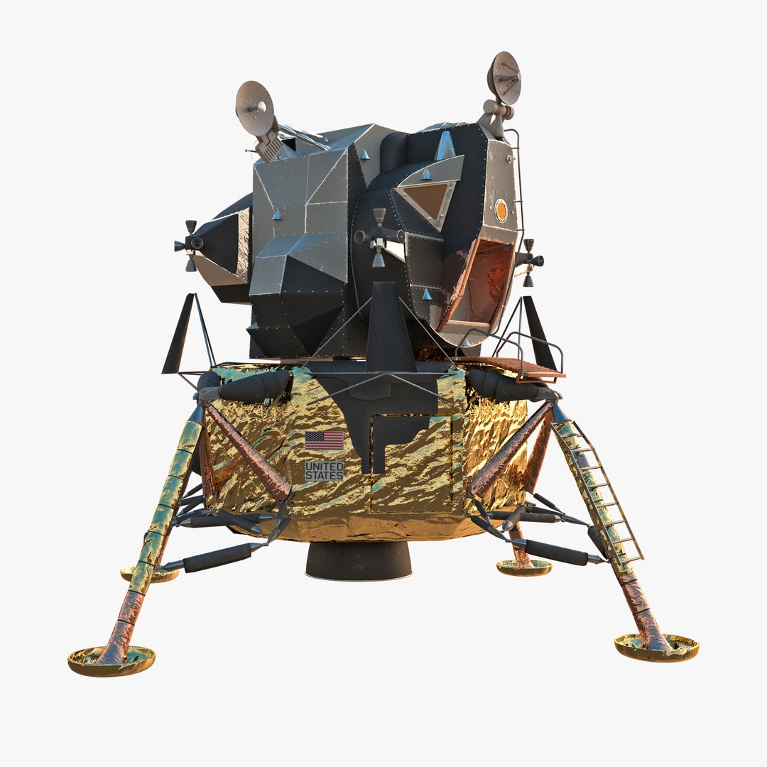 3D Lunar Module Model - TurboSquid 1541829
