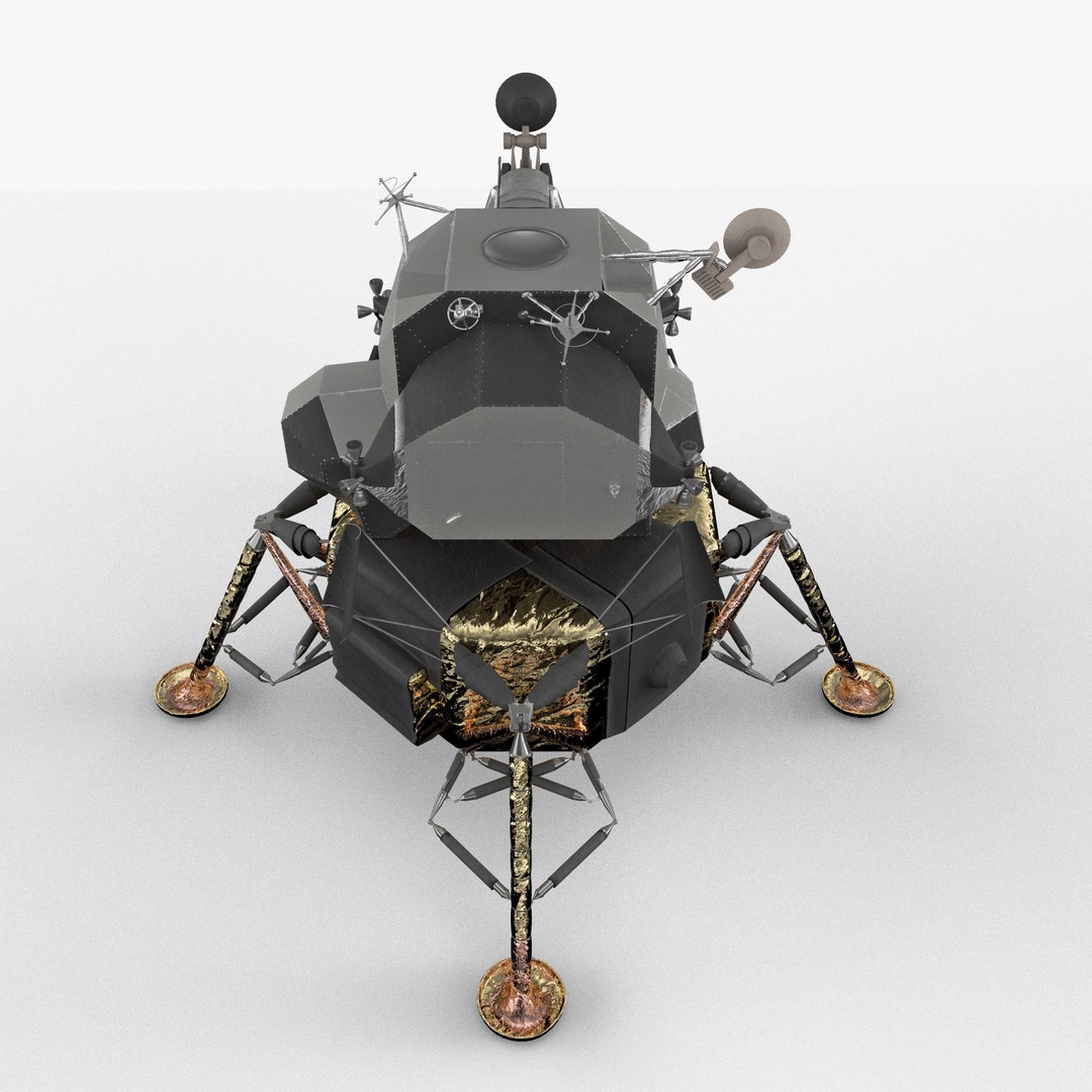 3D Lunar Module Model - TurboSquid 1541829