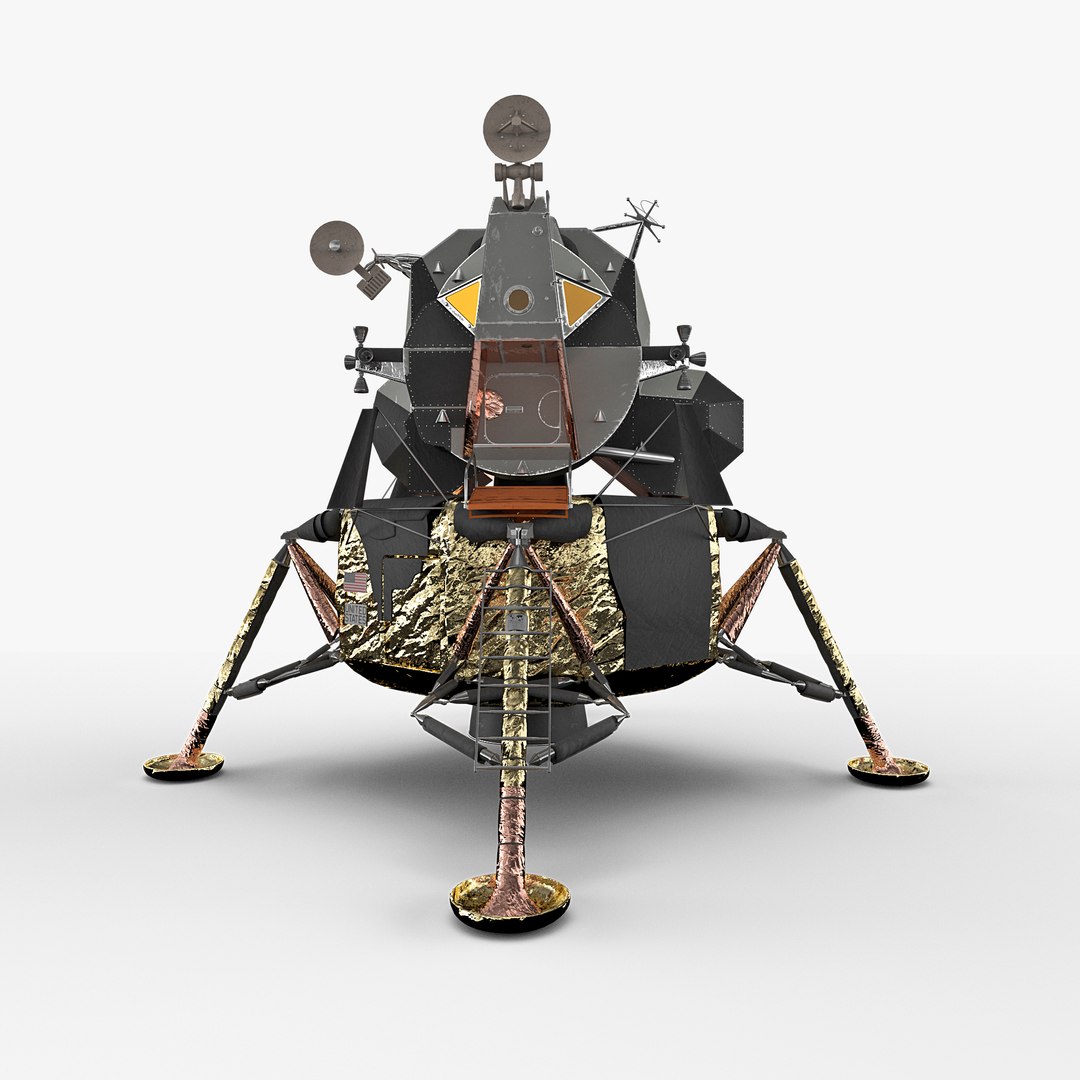 3D Lunar Module Model - TurboSquid 1541829