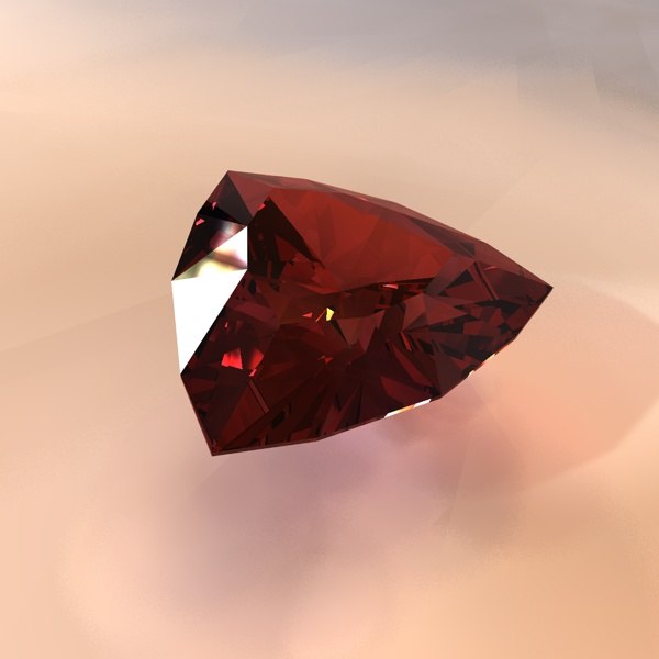 3d gemstone model