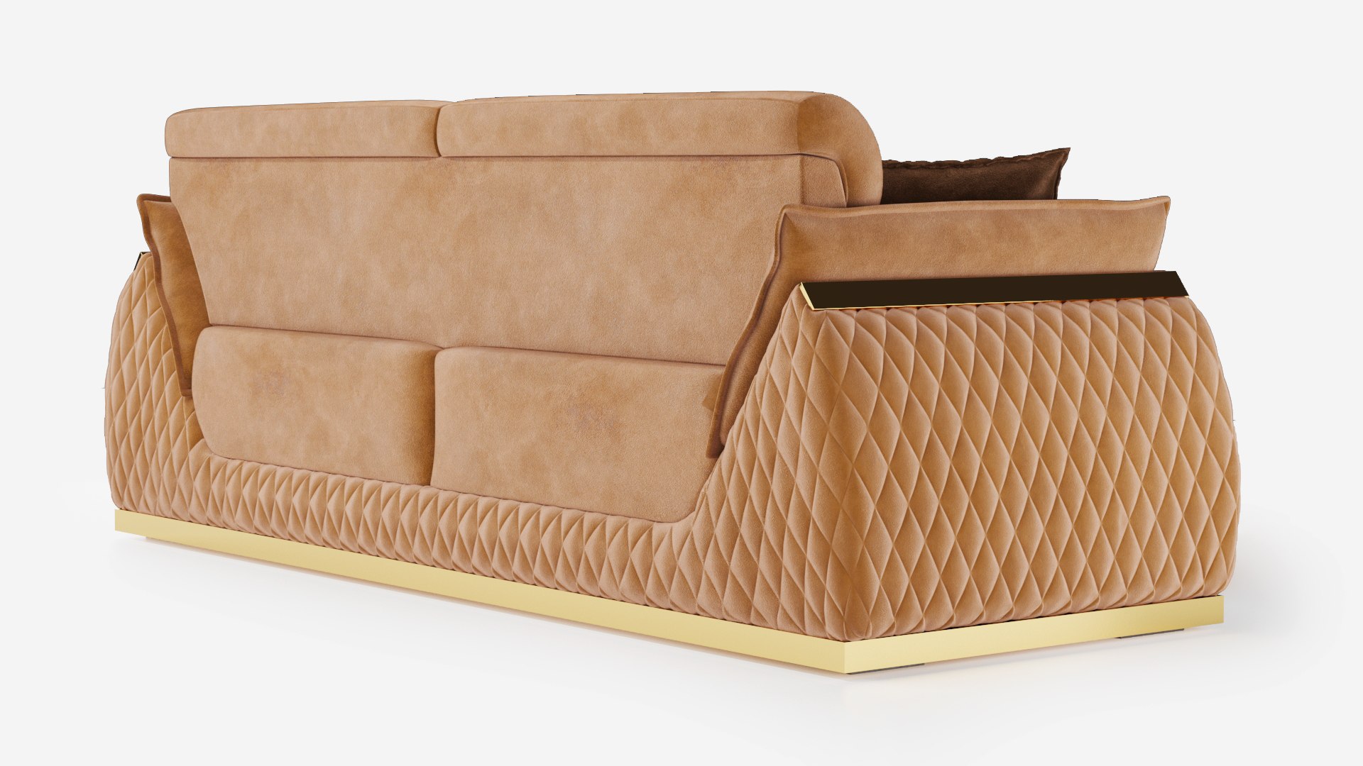 Three Seater Sofa Diamond Model - TurboSquid 1809042