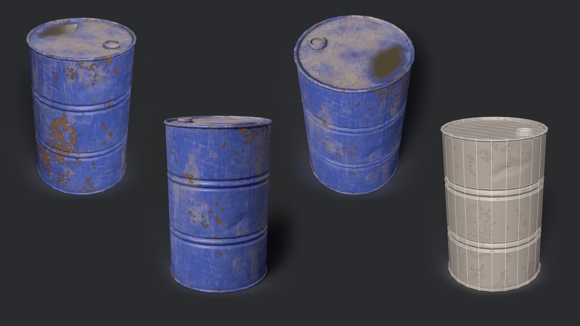 3D Gas Station Props Game Ready 3D Models PBR AAA Quality - TurboSquid 2388014