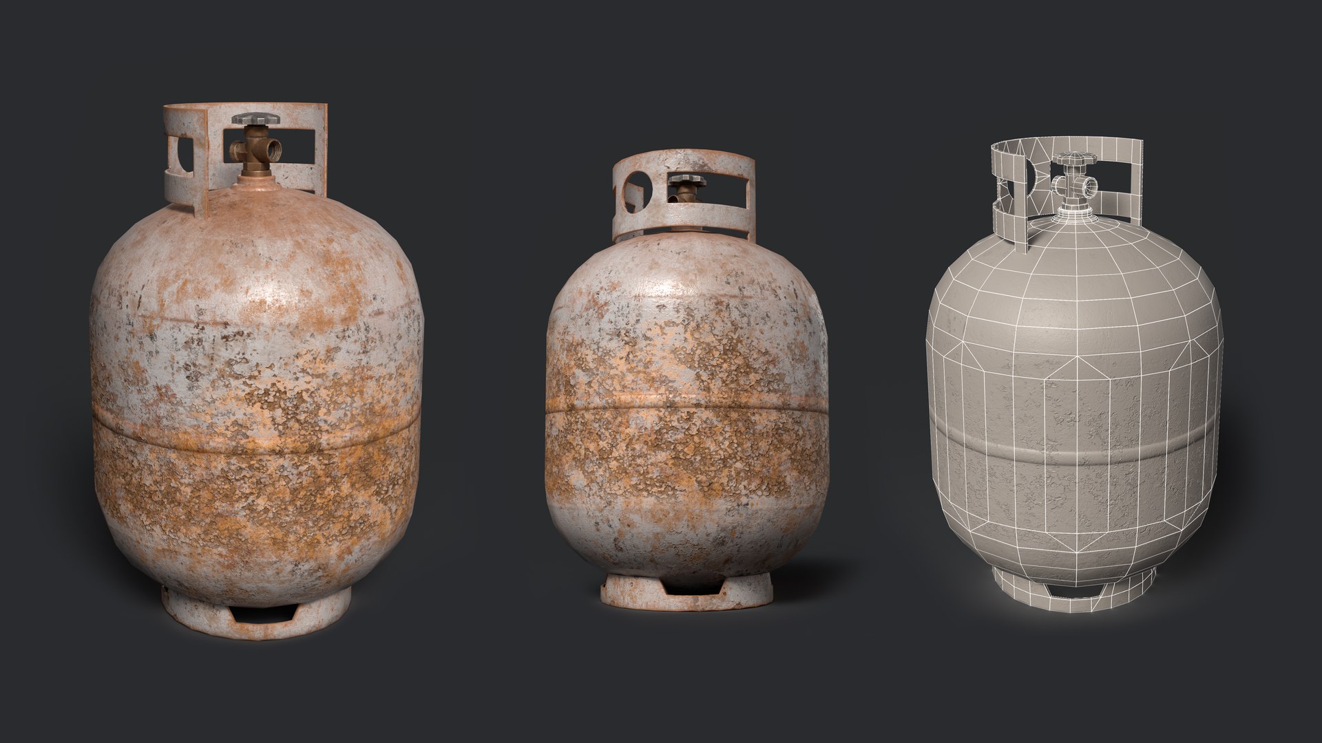 3D Gas Station Props Game Ready 3D Models PBR AAA Quality - TurboSquid 2388014