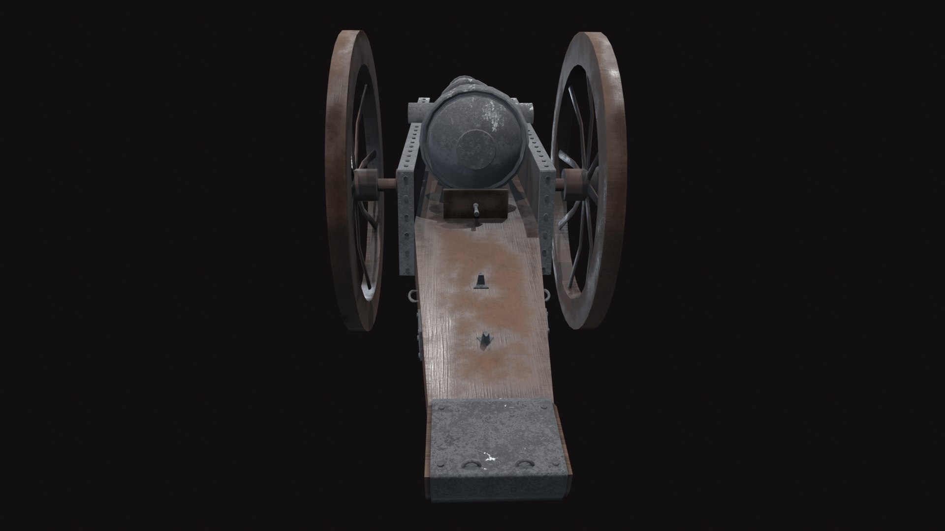 Medieval Cannon 02 New 3D - TurboSquid 2318908