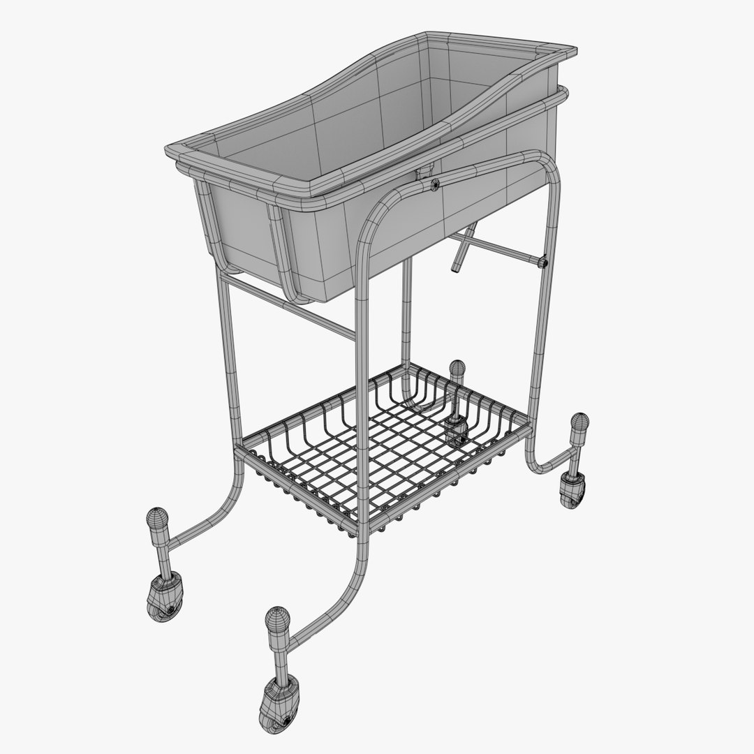 3d Model Crib