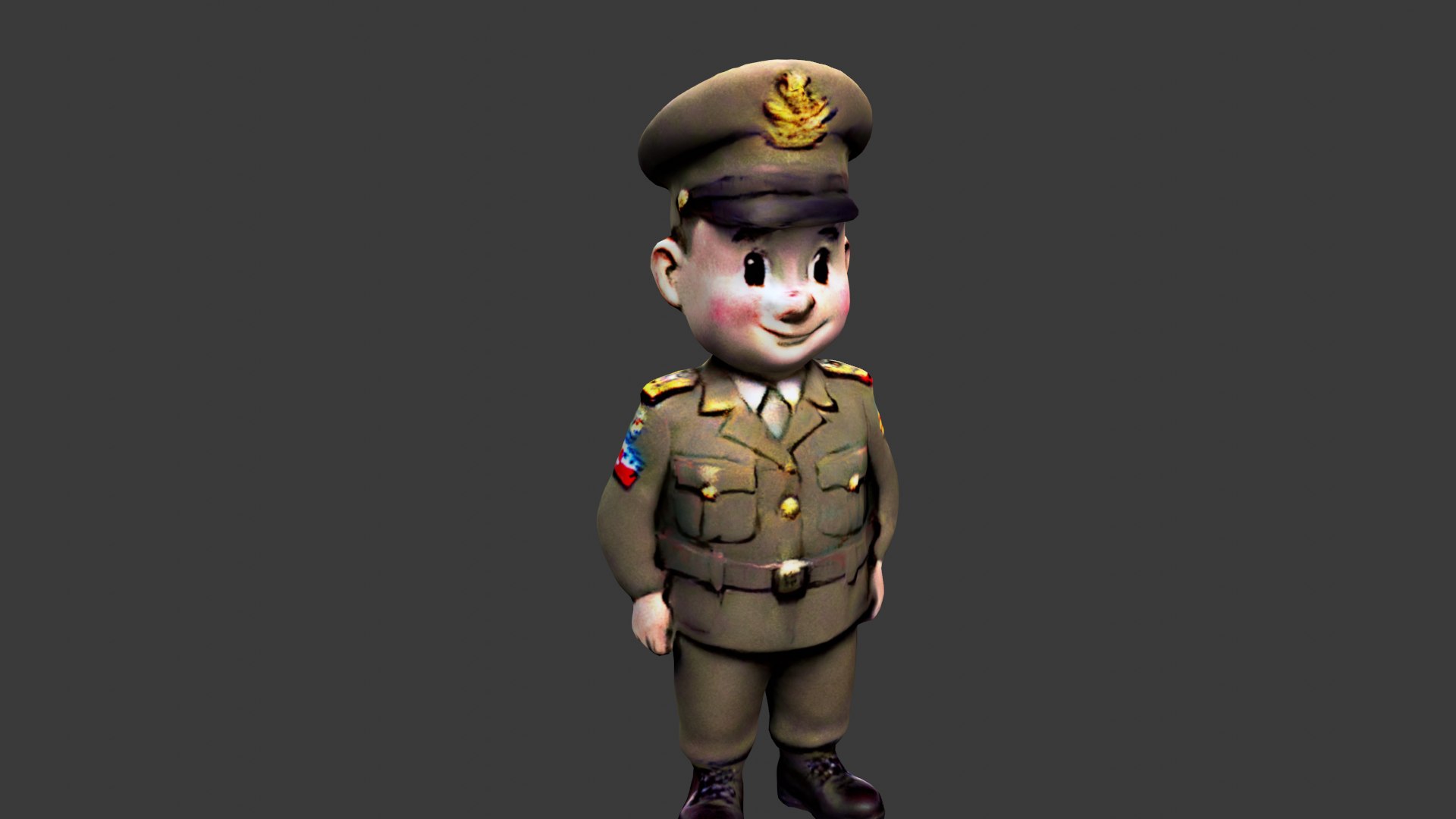 WW2 Soldier Man Model - TurboSquid 2127603