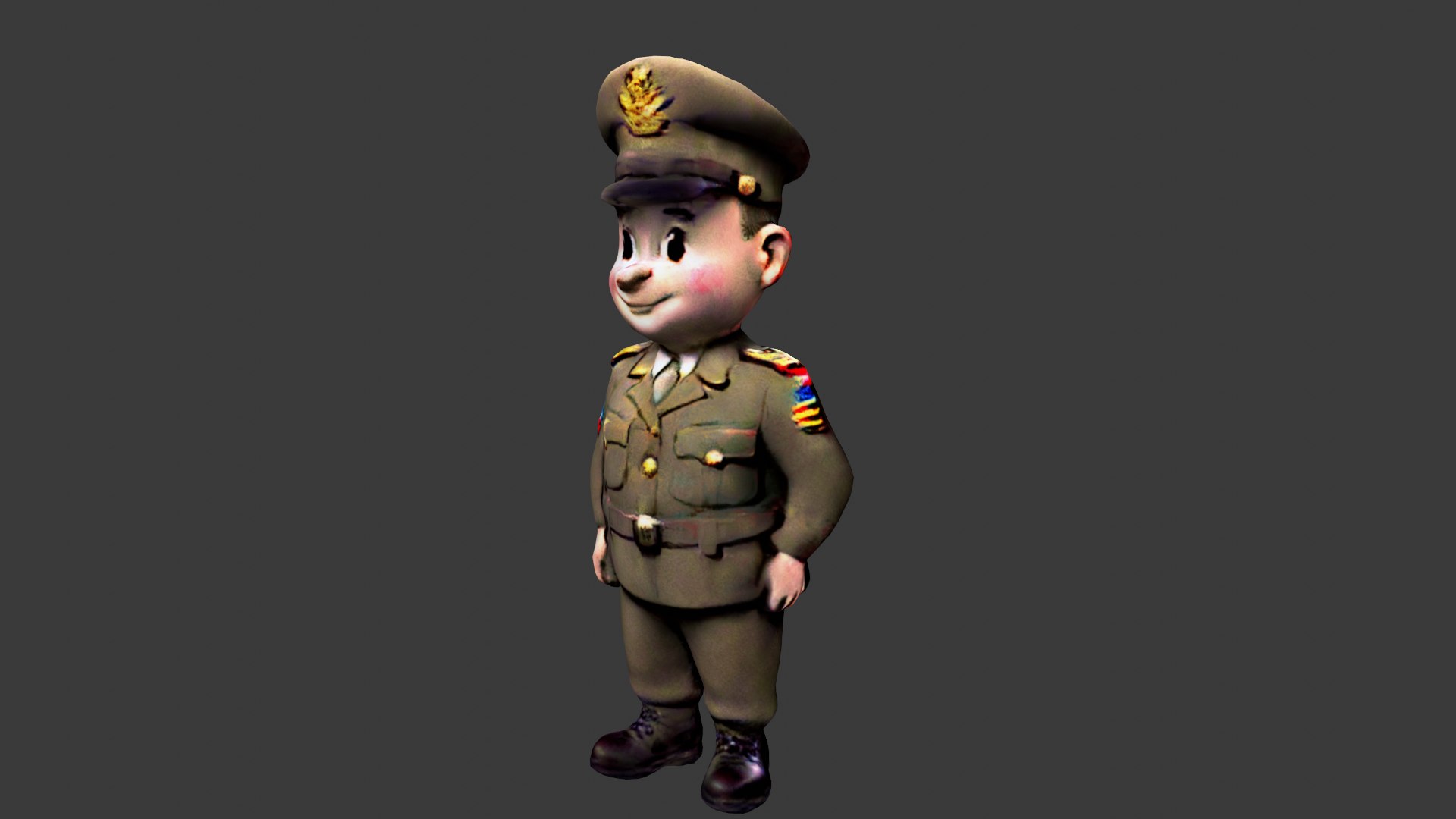 WW2 Soldier Man Model - TurboSquid 2127603