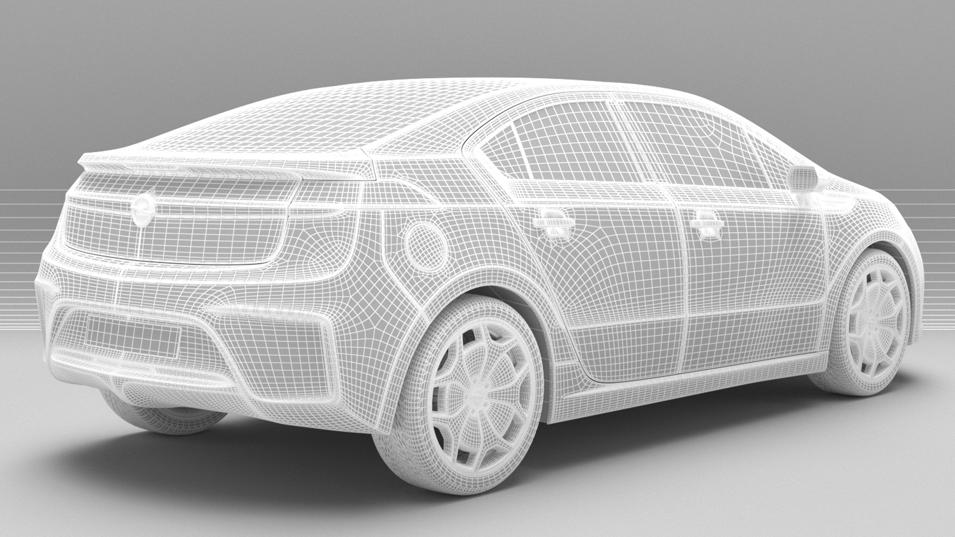Sedan car interior 3D model - TurboSquid 1602308