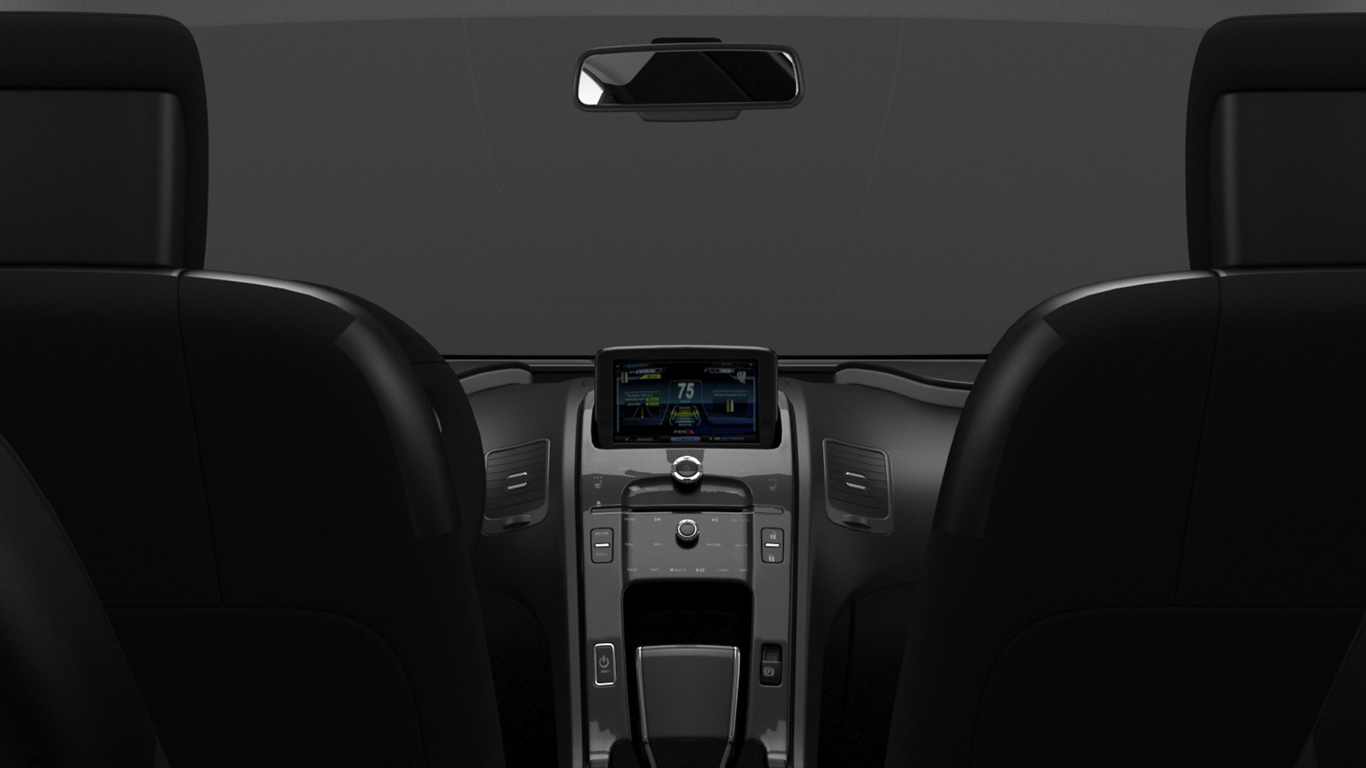 Sedan car interior 3D model - TurboSquid 1602308