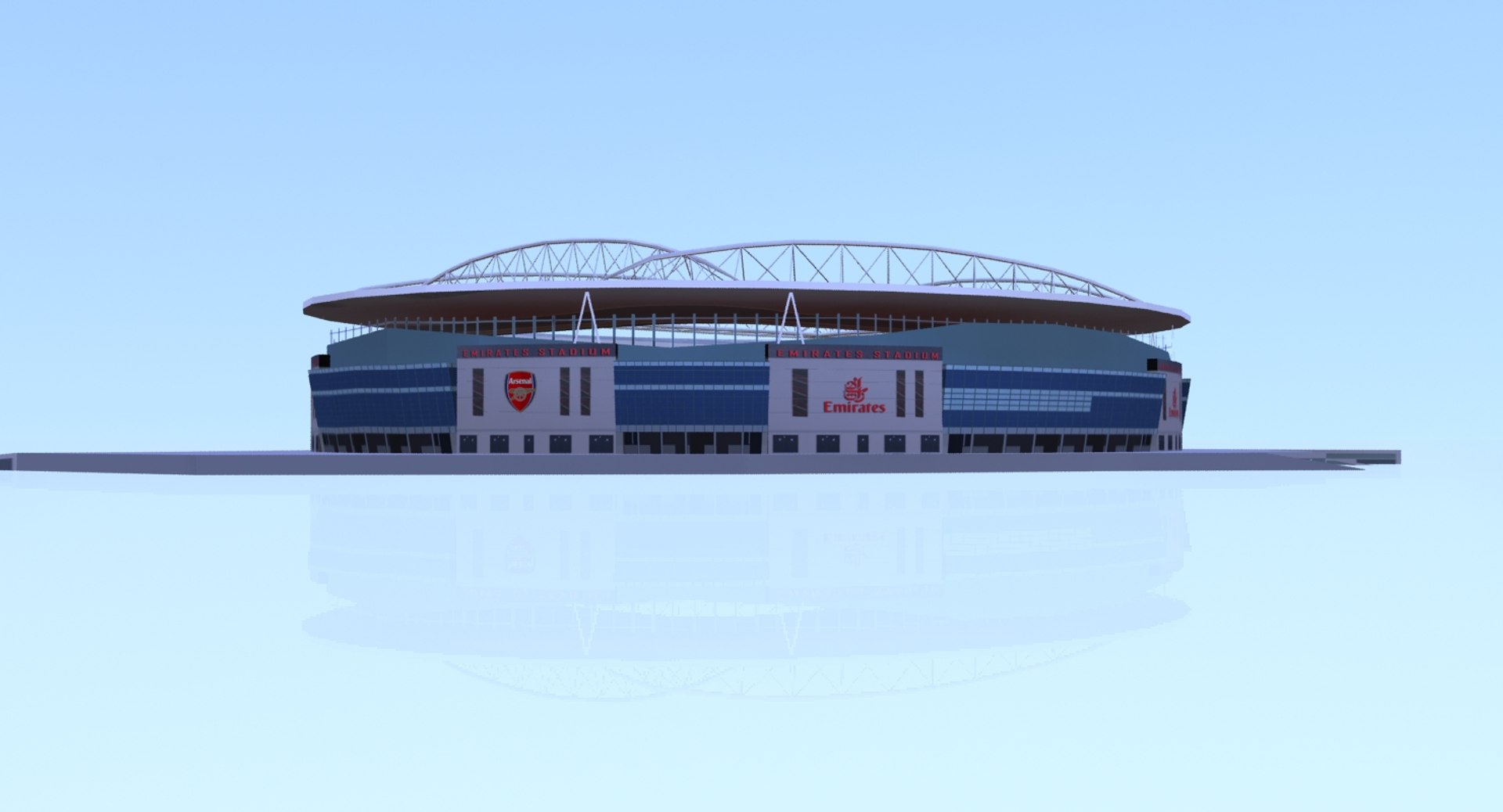 3d Emirates Stadium Football