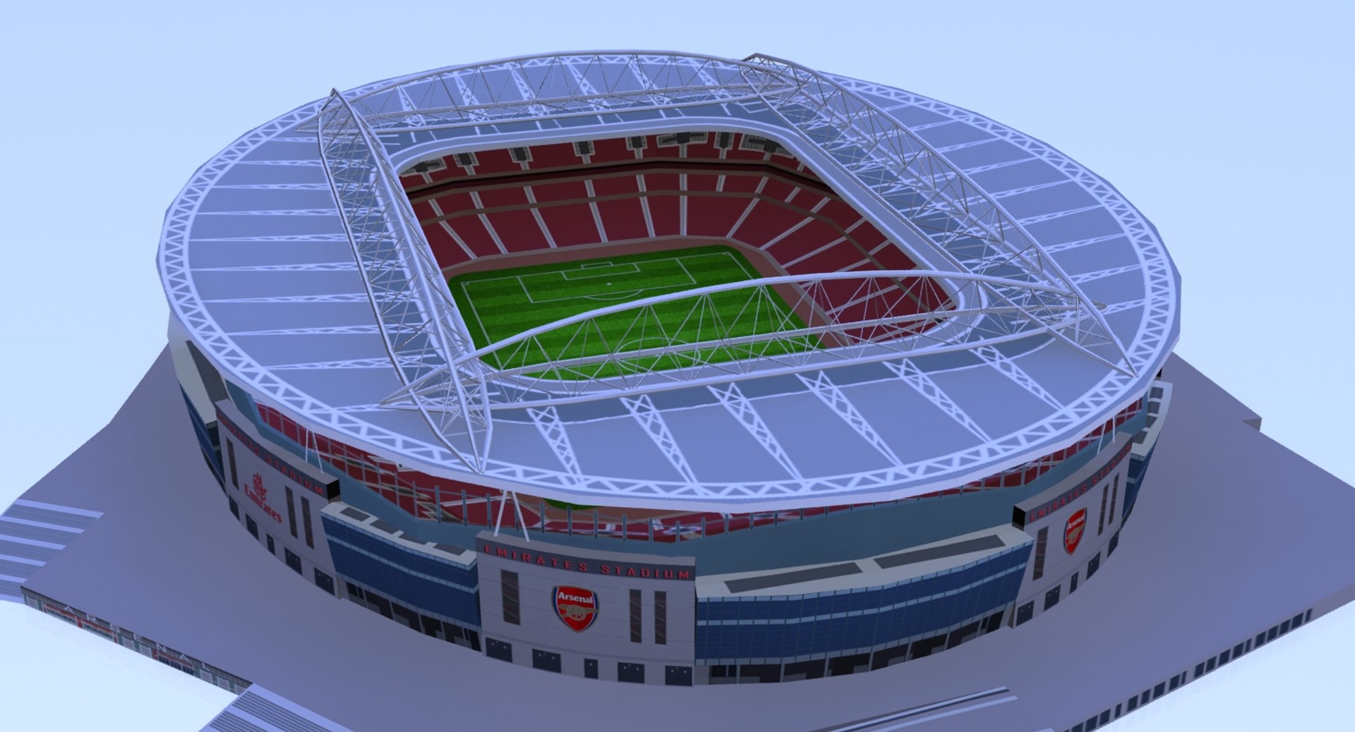3d Emirates Stadium Football