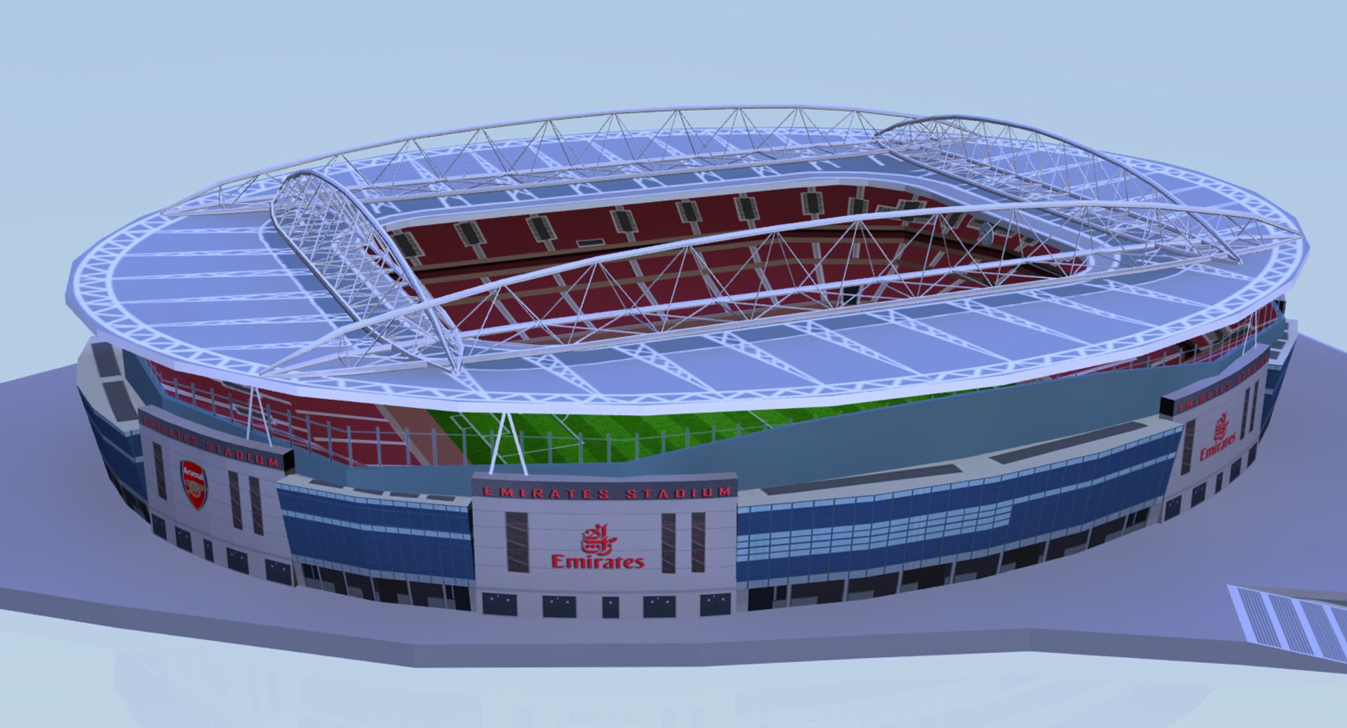 3d Emirates Stadium Football
