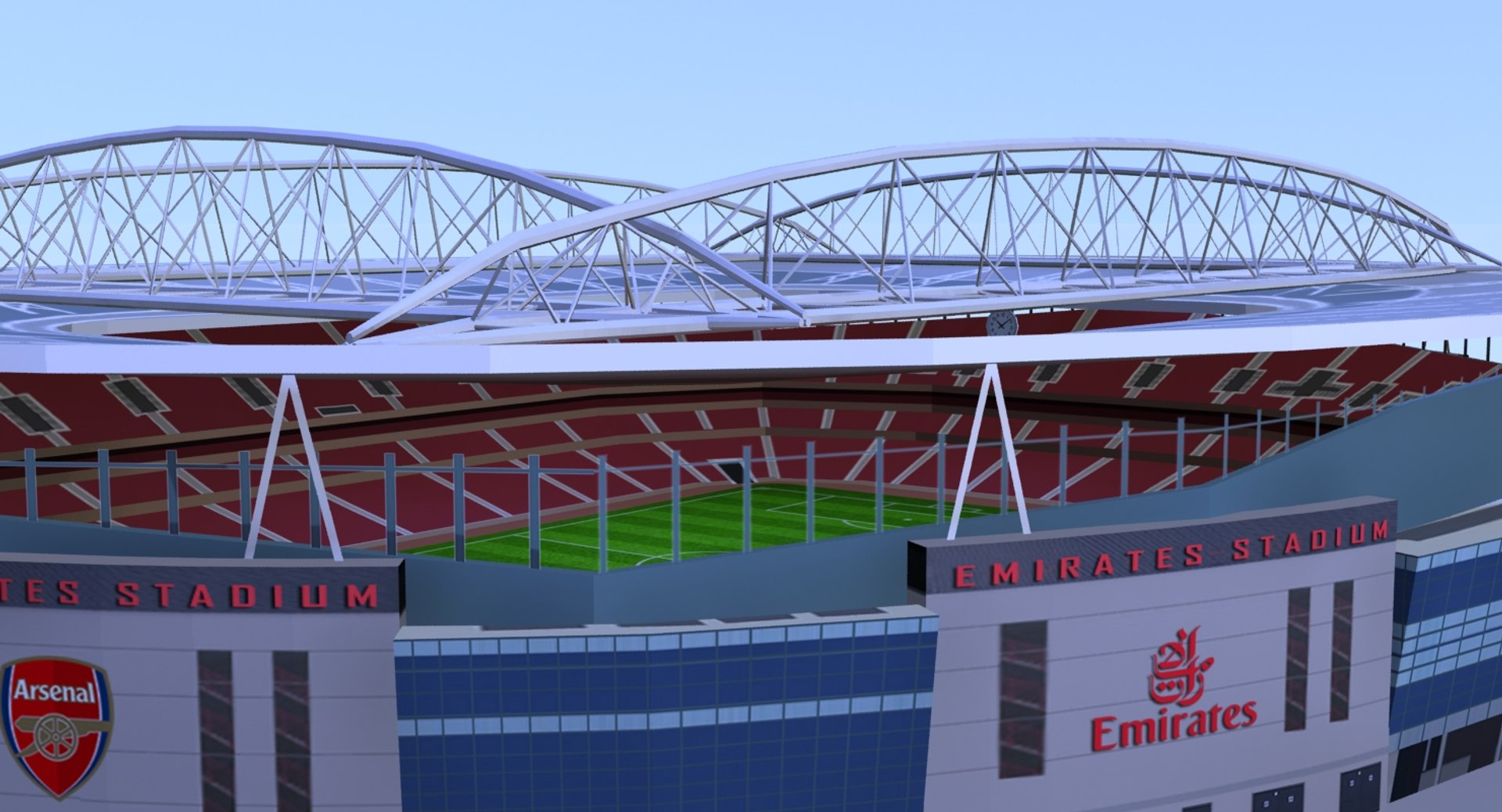 3d Emirates Stadium Football