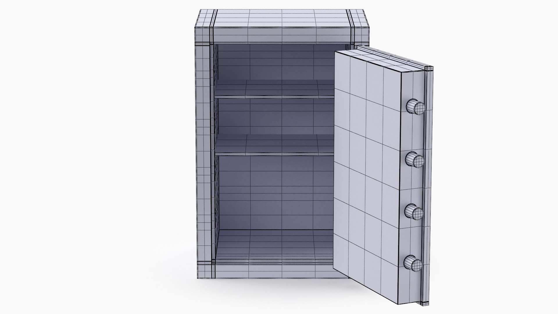 Security Safe 01 3D Model - TurboSquid 2136159