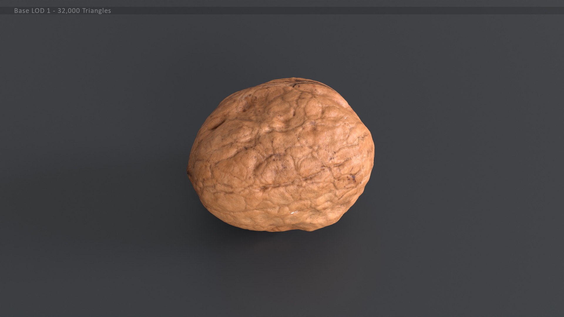 3D Walnut Unshelled 1 - TurboSquid 1953957