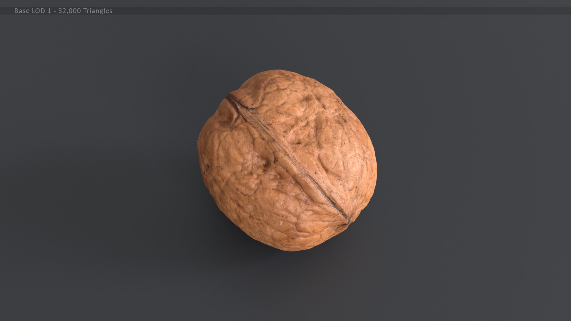 3D Walnut Unshelled 1 - TurboSquid 1953957