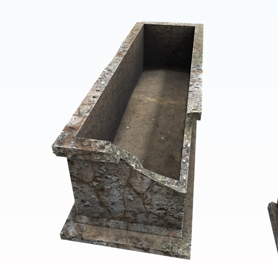 3D Broken Tomb - TurboSquid 1153002