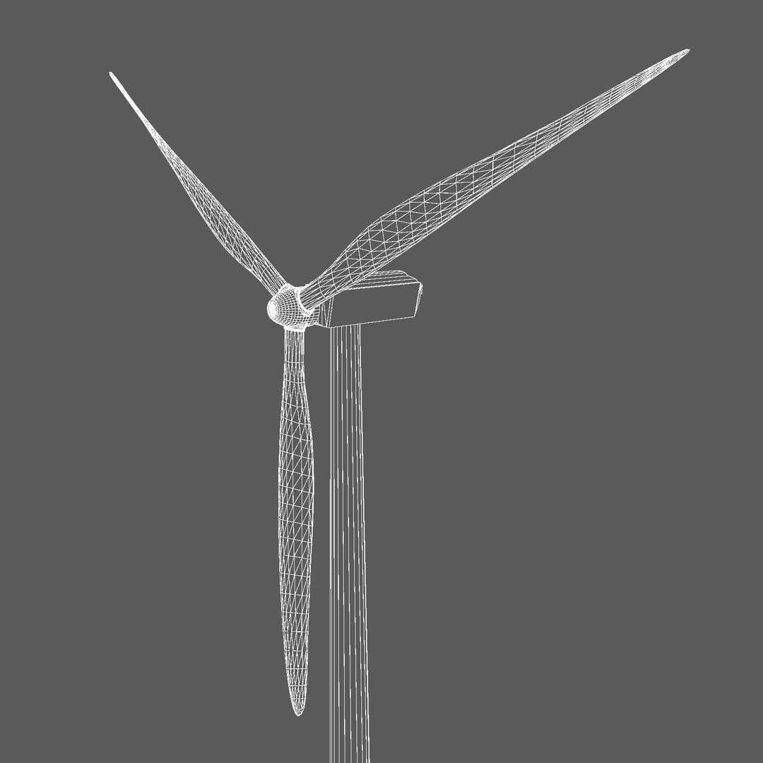 3d Model Wind Turbine
