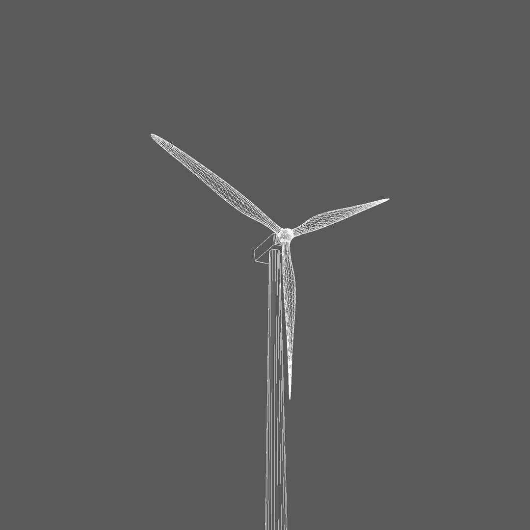 3d Model Wind Turbine