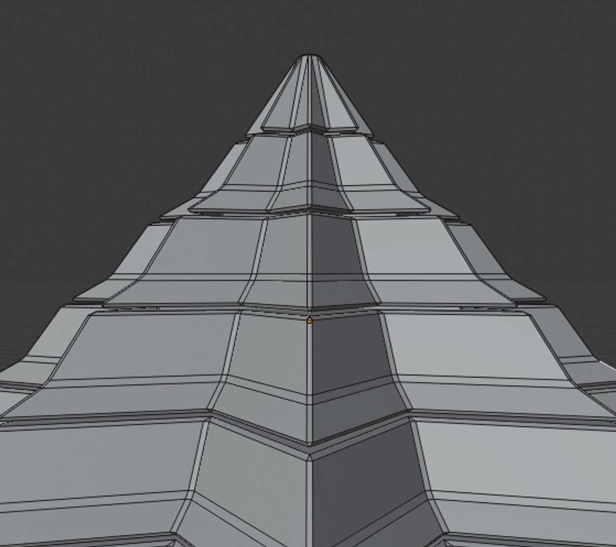 3D Pyramidal Structure 8 Corners - TurboSquid 1577904