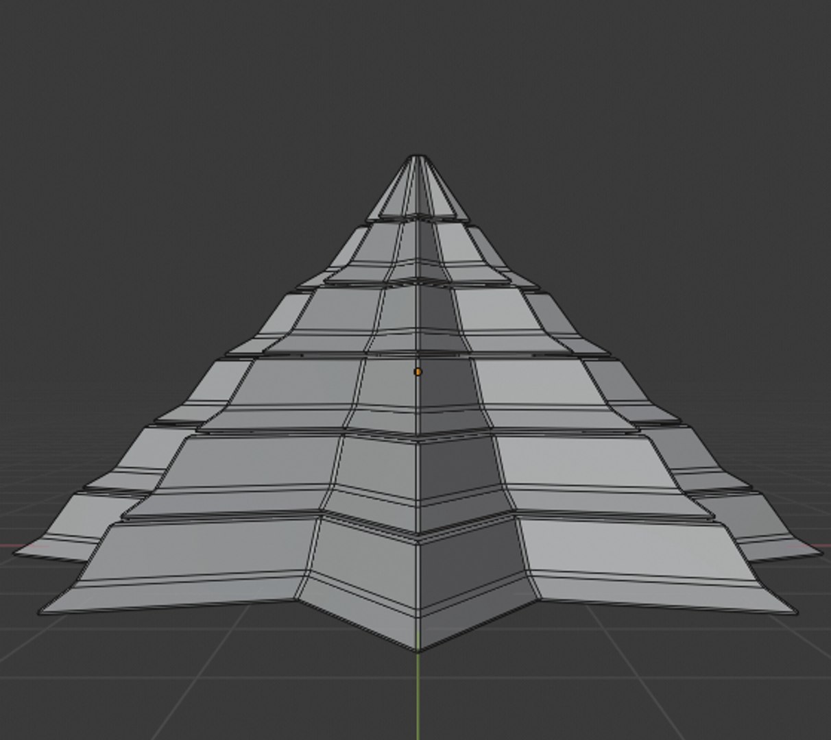 3D Pyramidal Structure 8 Corners - TurboSquid 1577904