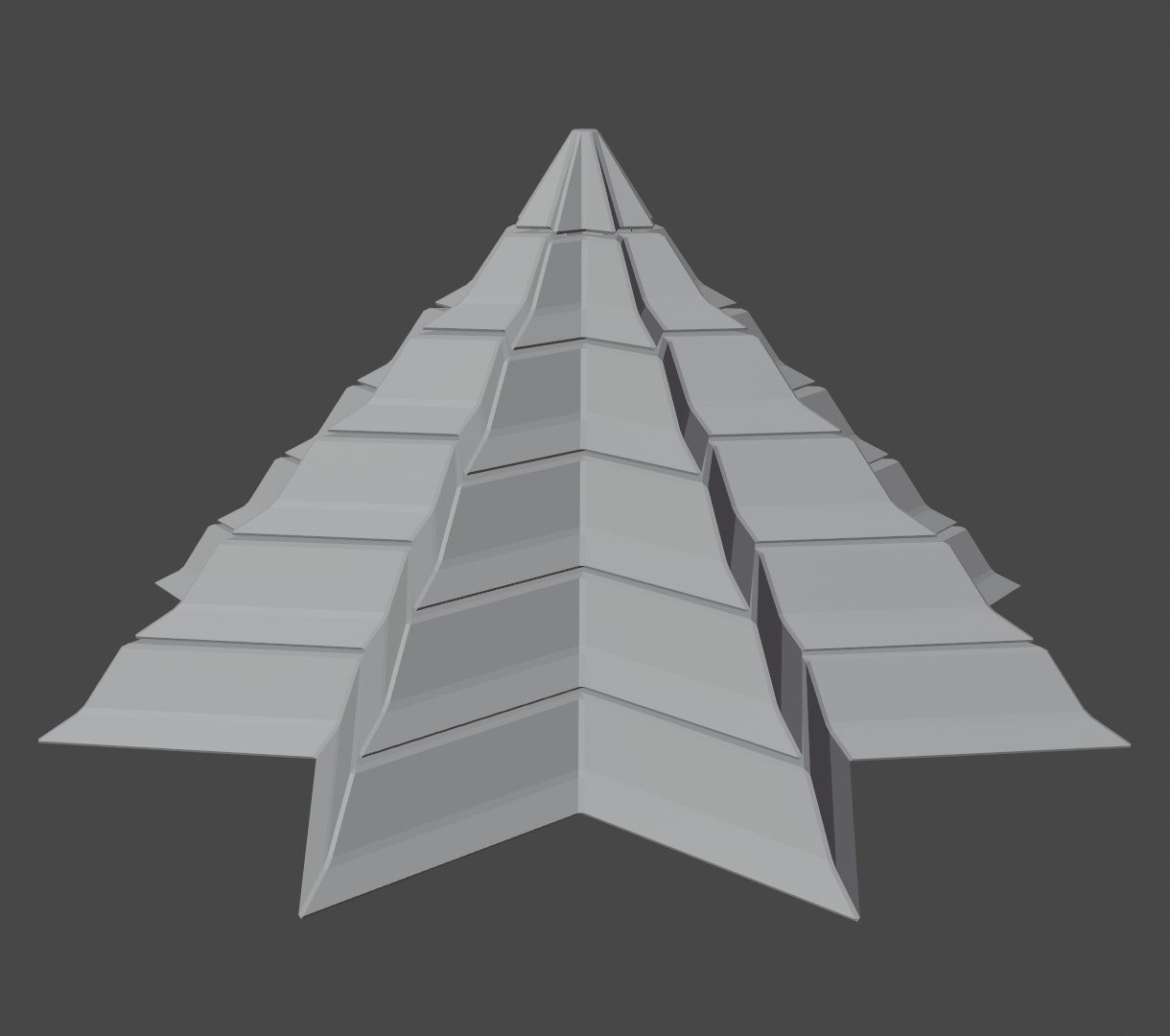 3D Pyramidal Structure 8 Corners - TurboSquid 1577904