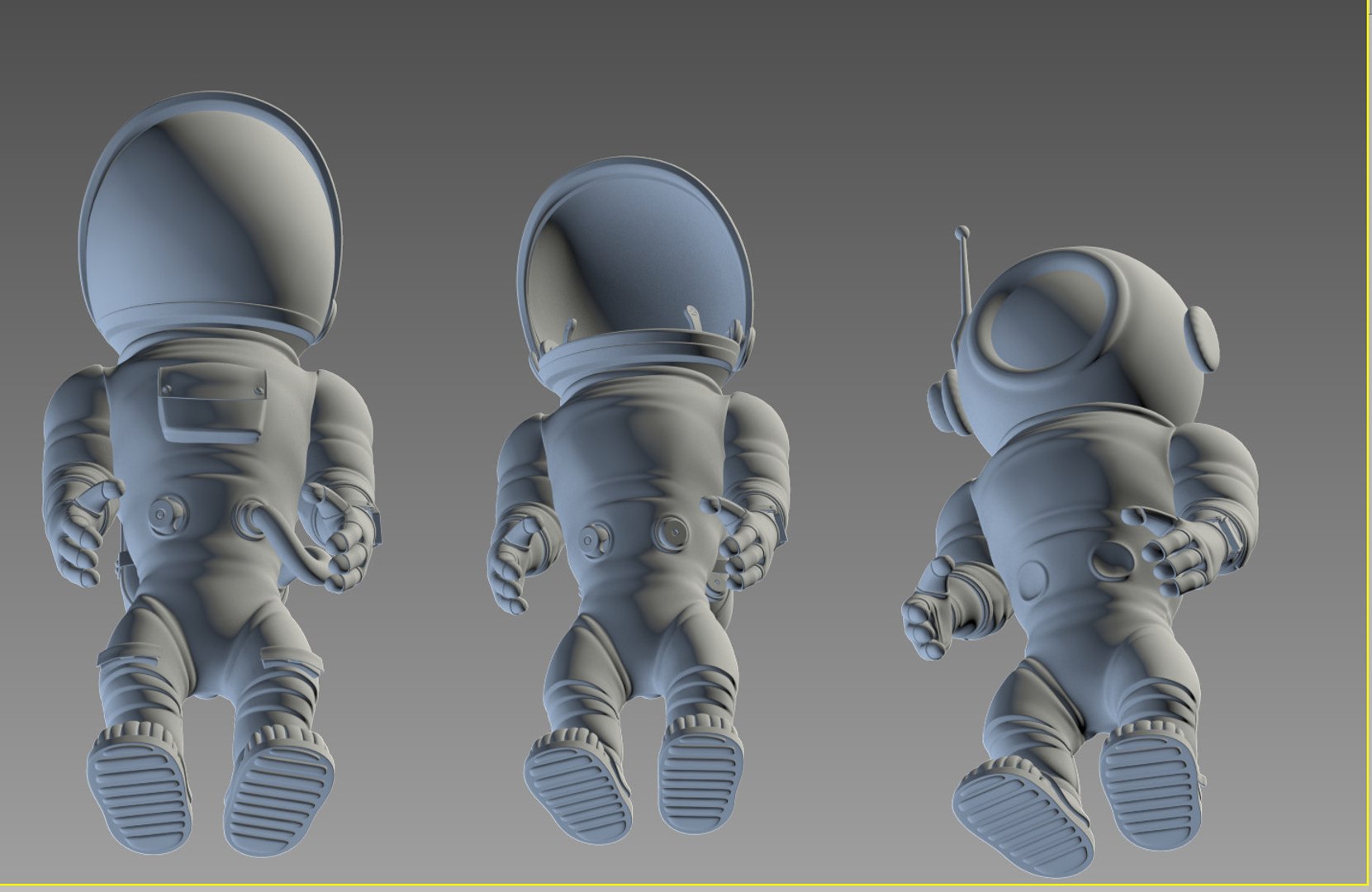 sputnik satellite space 3d max