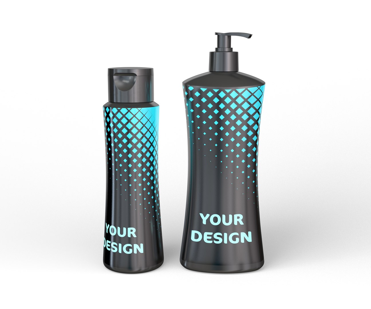 Shampoo Bottles 3D model - TurboSquid 2179449