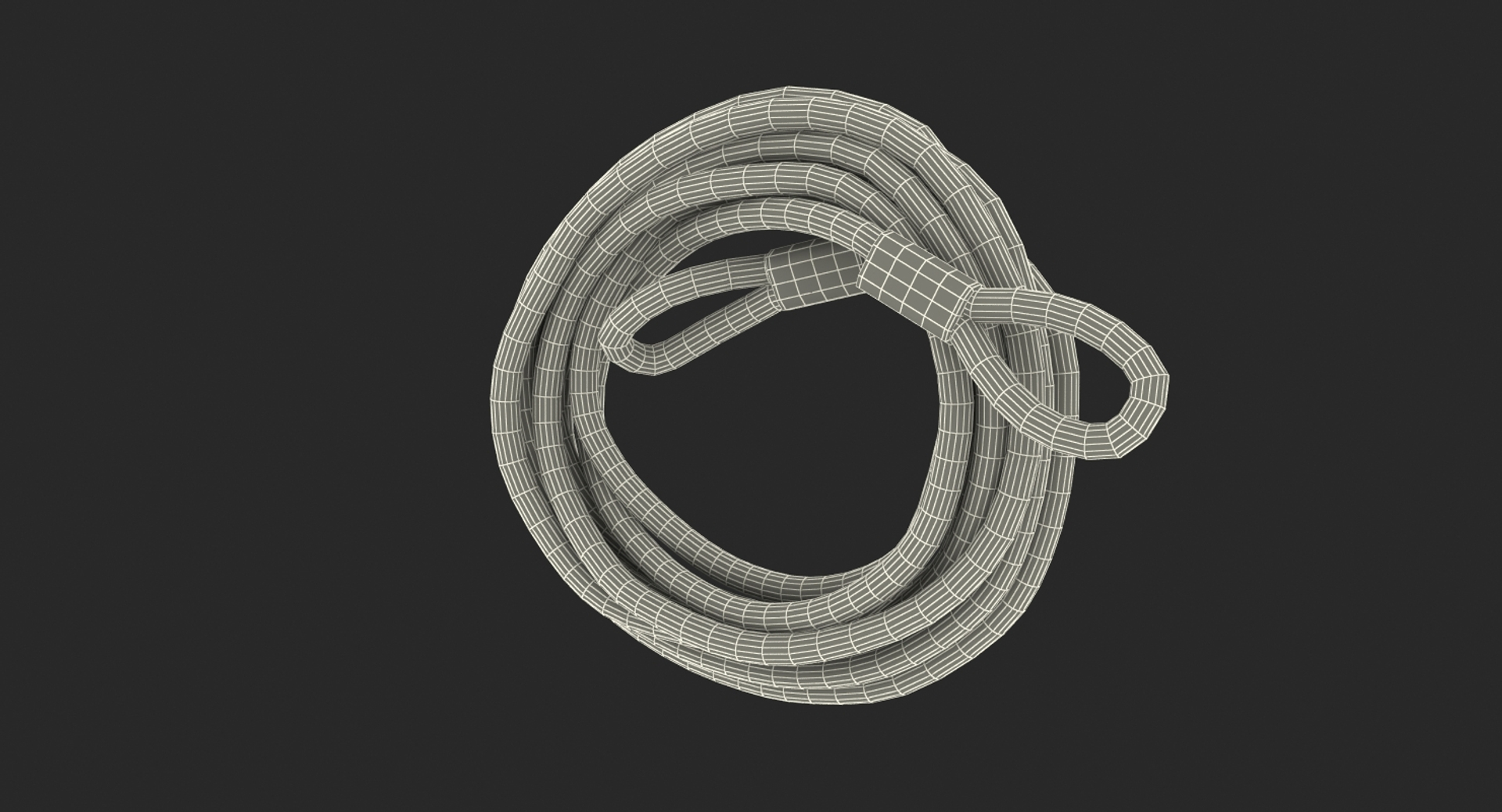 3D Tow Trailer Strap Cable - TurboSquid 1283450