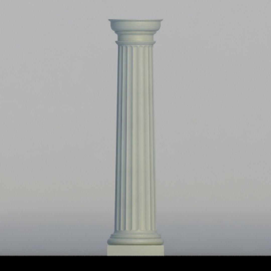 Max Classical Doric Order Column
