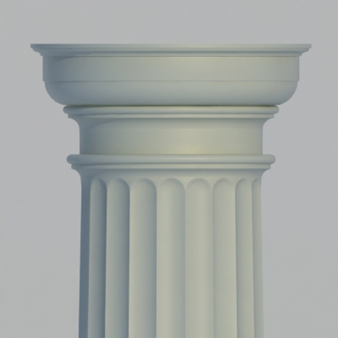 Max Classical Doric Order Column