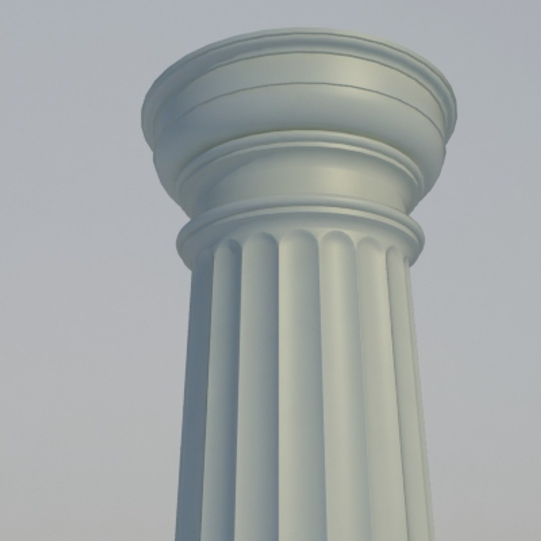 Max Classical Doric Order Column