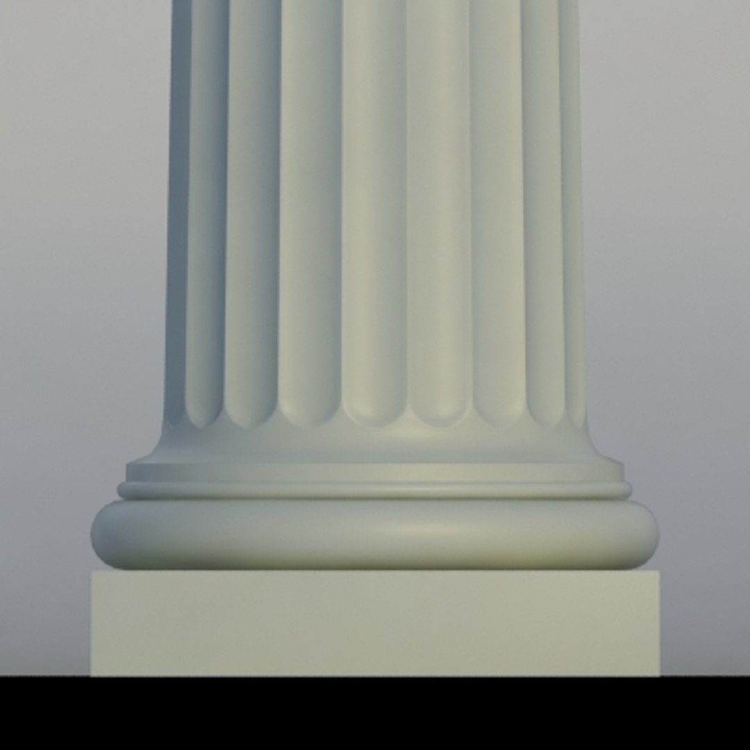 Max Classical Doric Order Column